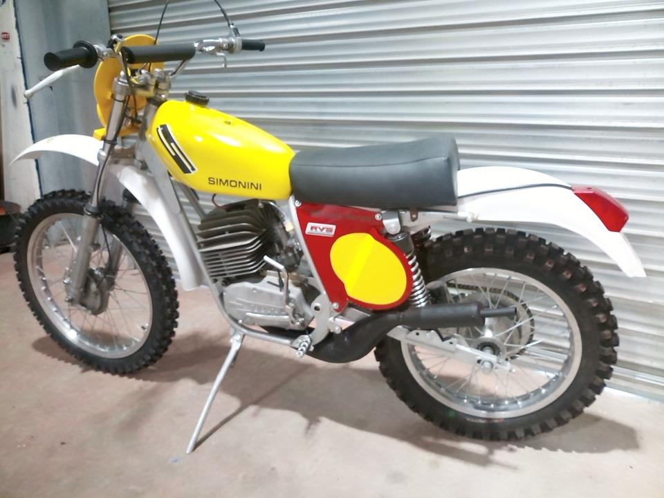 Simonini Long range 125 Enduro de 1975 à vendre - moto ancienne de ...