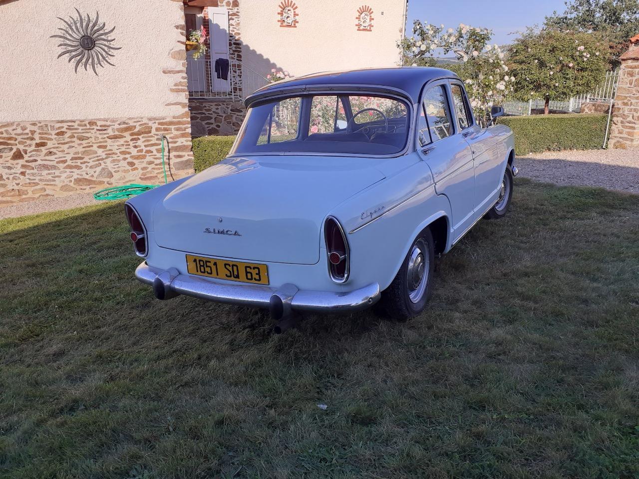 Simca Aronde Aronde Elysée de 1962 à vendre - voiture ancienne de ...
