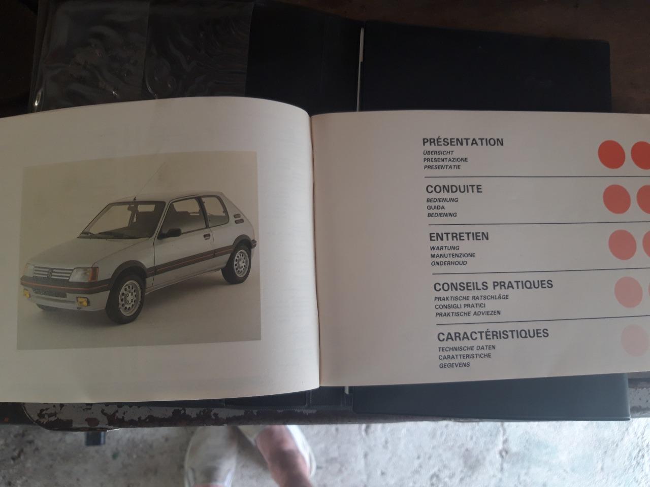 Pièces PEUGEOT 205 205 GTI à vendre