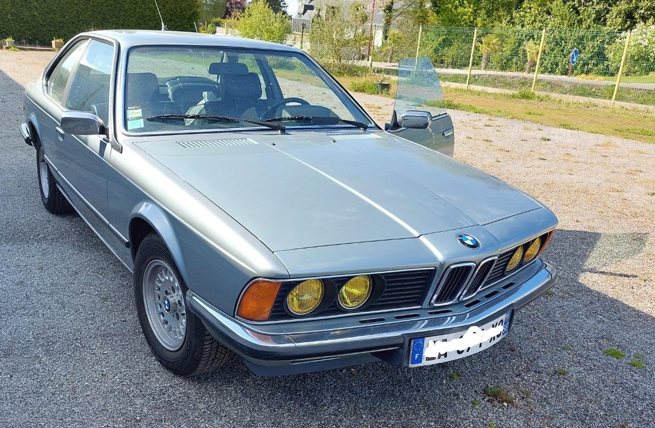 Bmw 628 csi type e24 de 1986 à vendre - voiture ancienne de collection