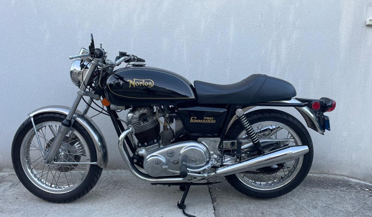 Norton Commando 750 de 1972 à vendre - moto ancienne de collection