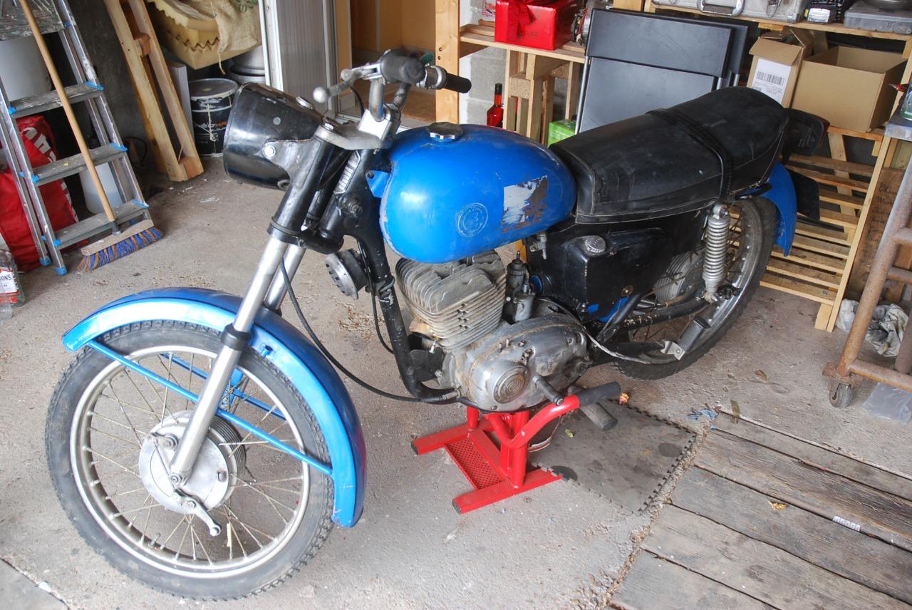 Cz 476 de 1977 à vendre - moto ancienne de collection