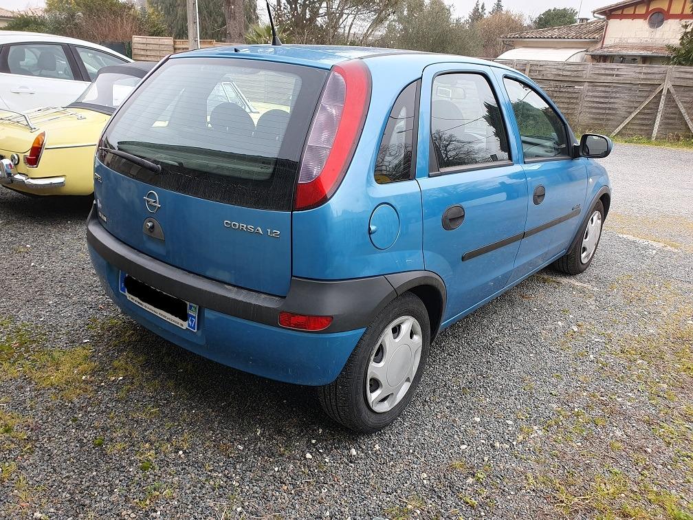 Opel CORSA 1.2 16S Comfort de 2001 à vendre - voiture ancienne de ...