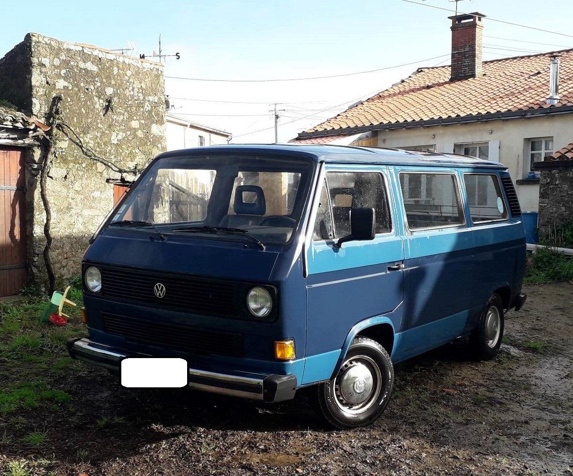 Volkswagen Transporter T3 de 1985 à vendre - utilitaire ancien de ...