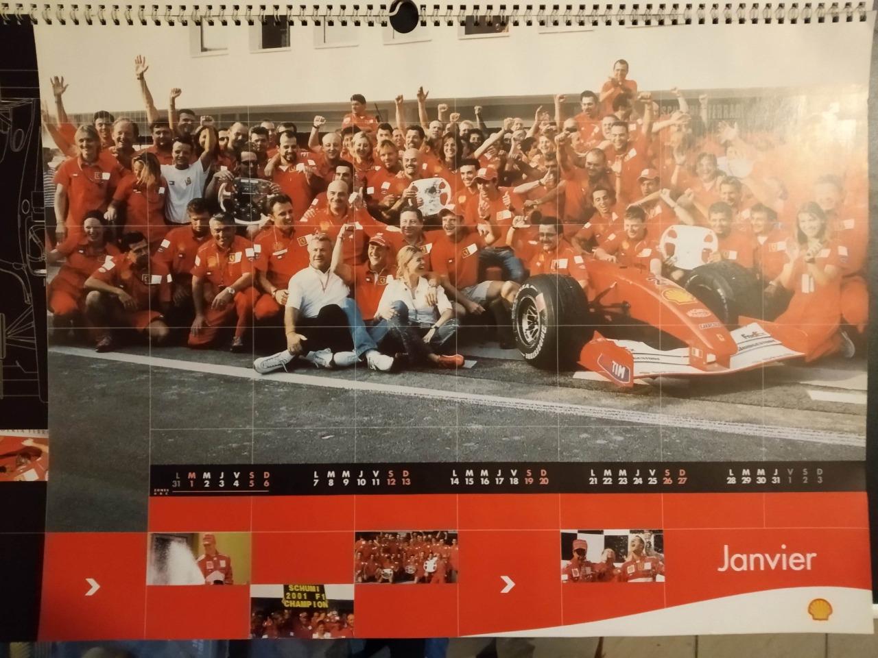 Ferrari shell. FORMULA 1 à vendre