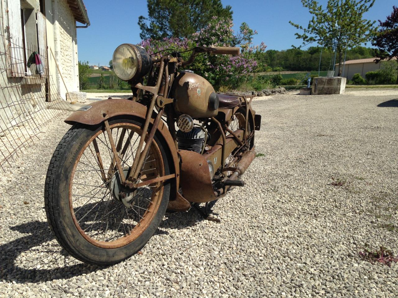 Peugeot 125 125 de 1952 à vendre - moto ancienne de collection