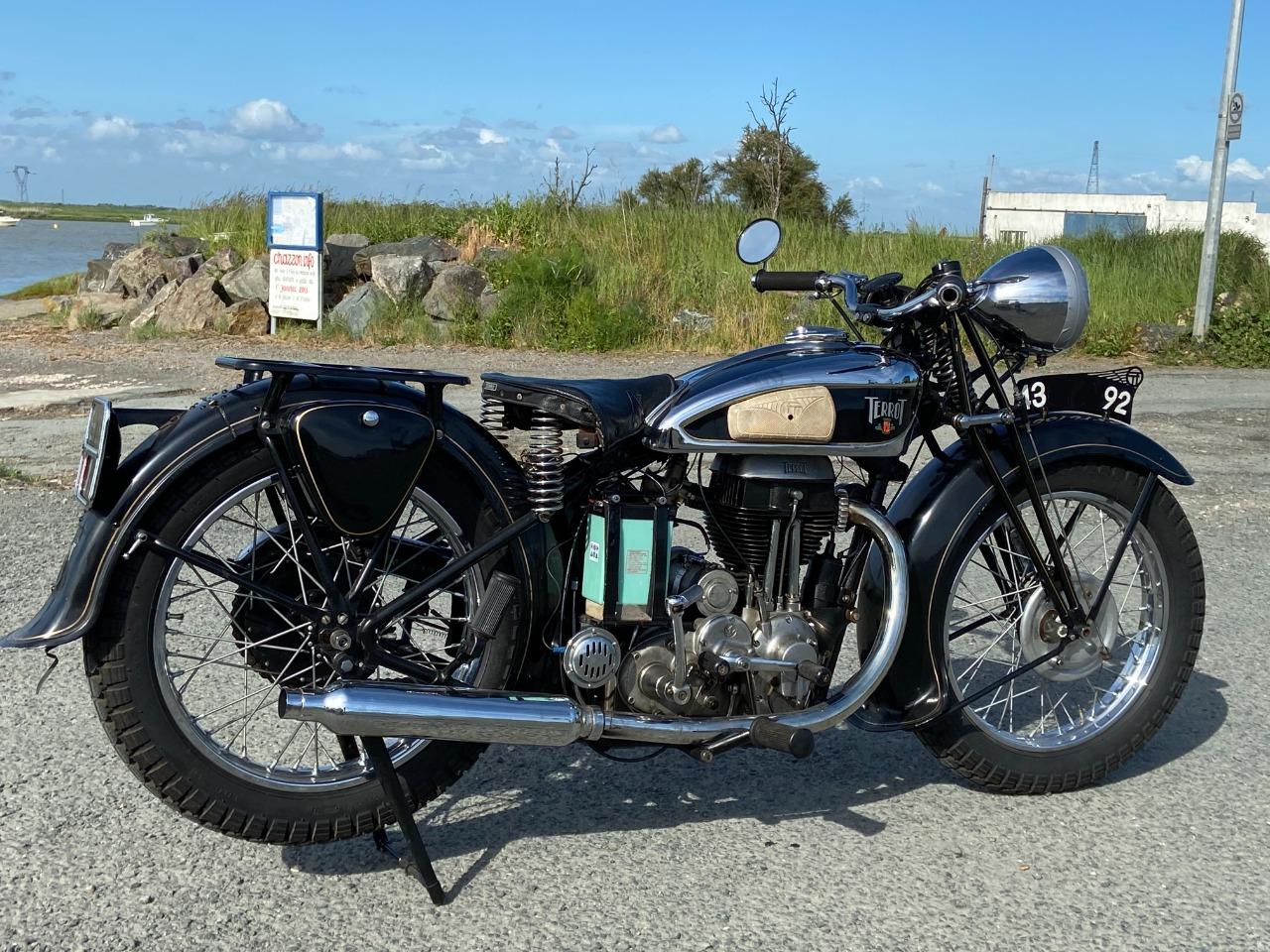 Terrot 500 RSS 500 RSSE de 1937 à vendre - moto ancienne de collection