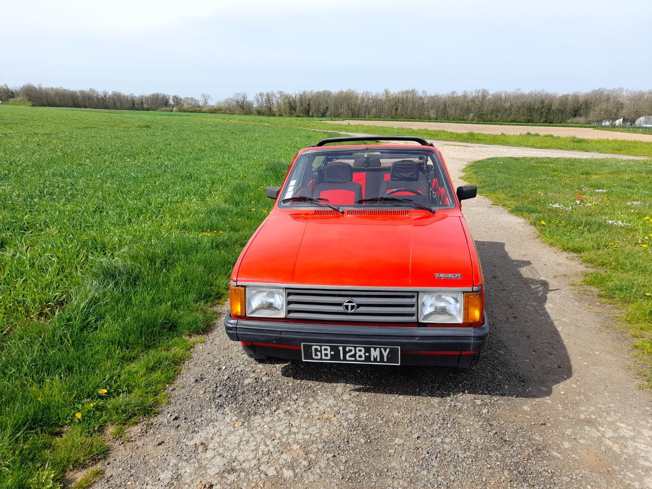 Talbot Samba Cabriolet de 1984 à vendre - voiture ancienne de collection