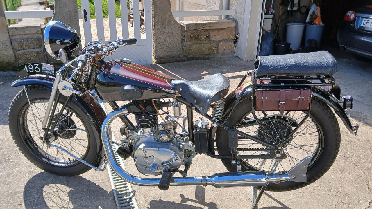 Peugeot P105 de 1930 à vendre - moto ancienne de collection