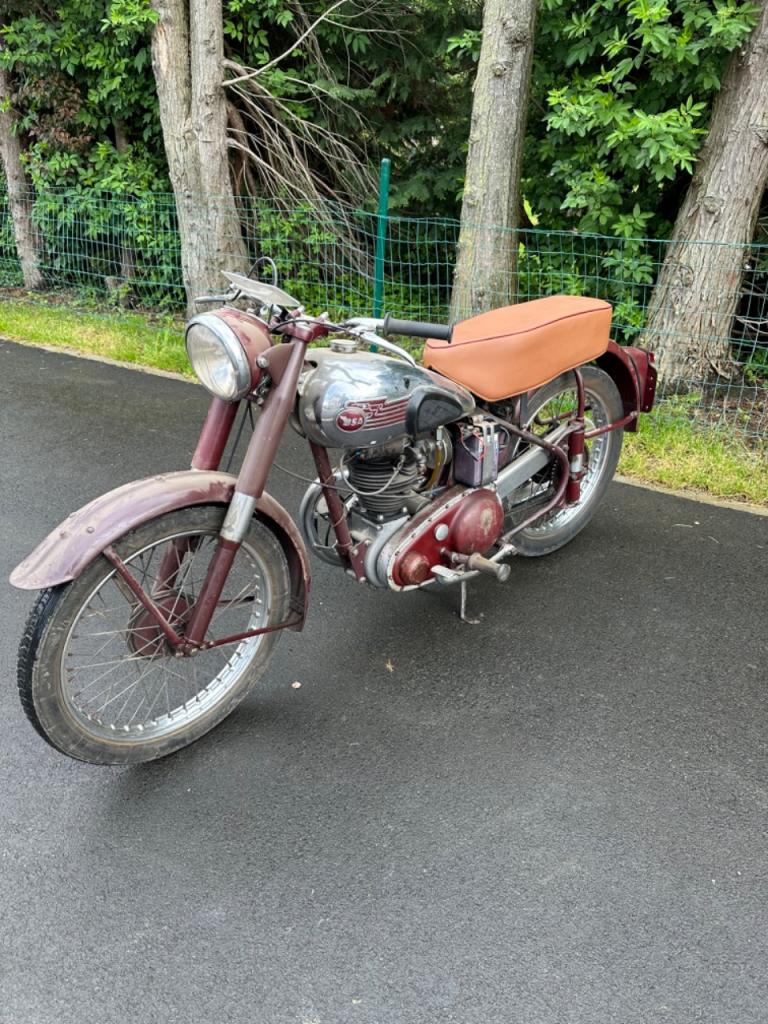 Bsa C11 de 1953 à vendre - moto ancienne de collection