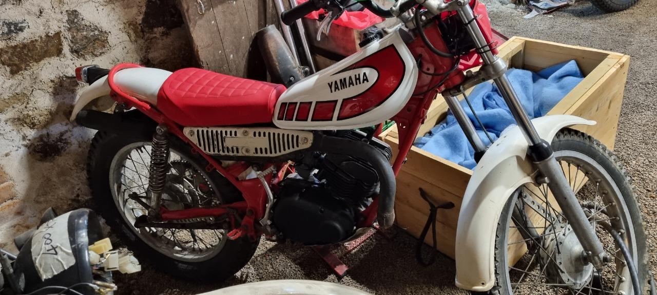 Yamaha TY 125 1k6 de 1978 à vendre - moto ancienne de collection
