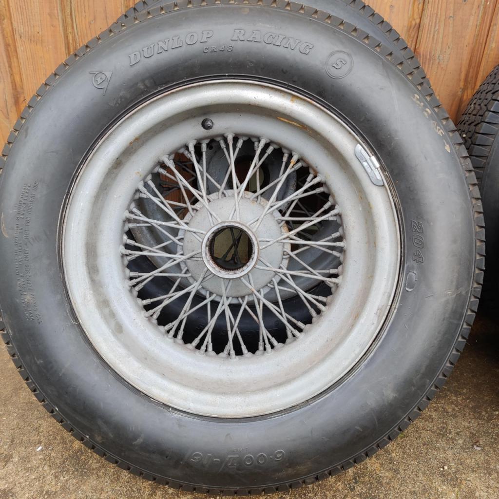 Roues Rudge, Jaguar, Austin-Healey, Aston-Martin.. à vendre