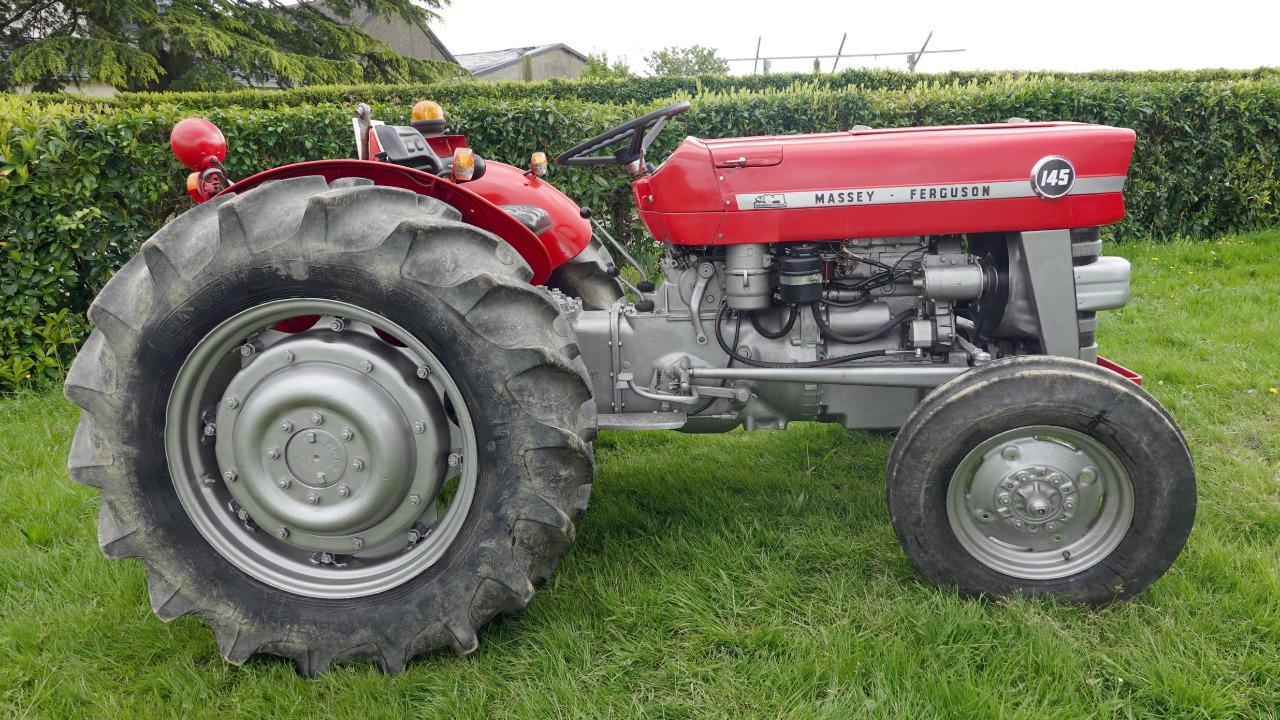 Massey Ferguson 145 de 1967 à vendre - utilitaire ancien de collection