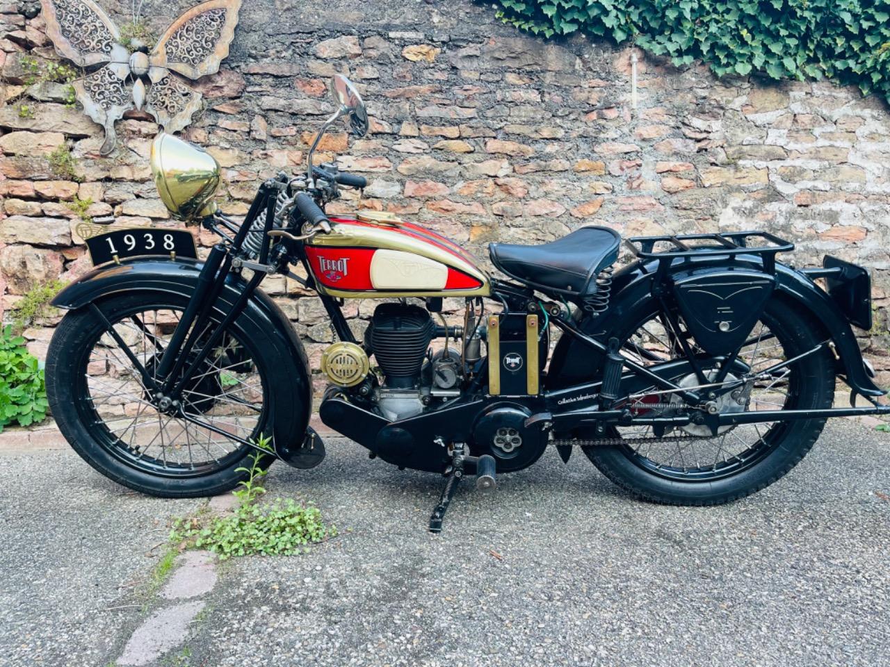 Terrot 350 HD Latérale de 1938 à vendre - moto ancienne de collection