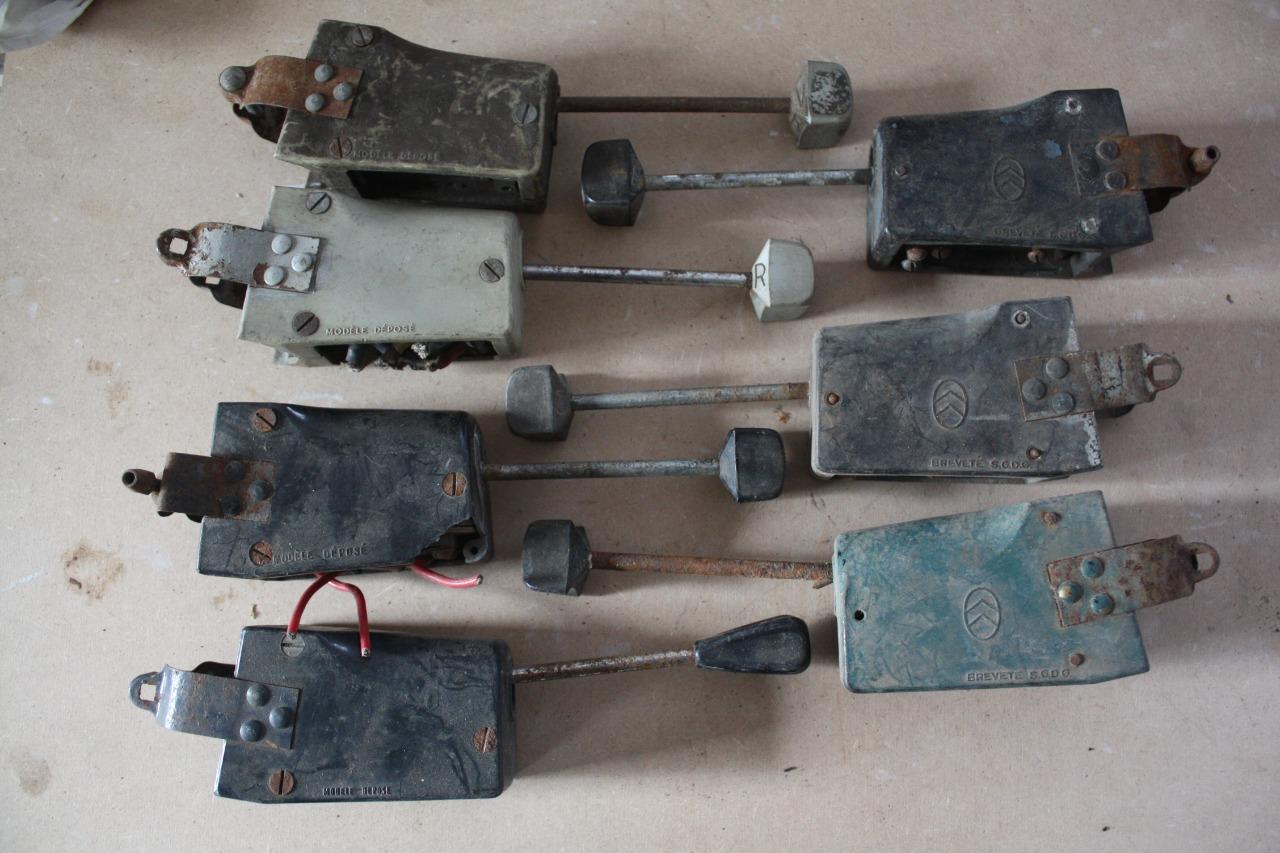 Lot de 7 commodo Éclairage Klaxon Citroen 2cv à vendre