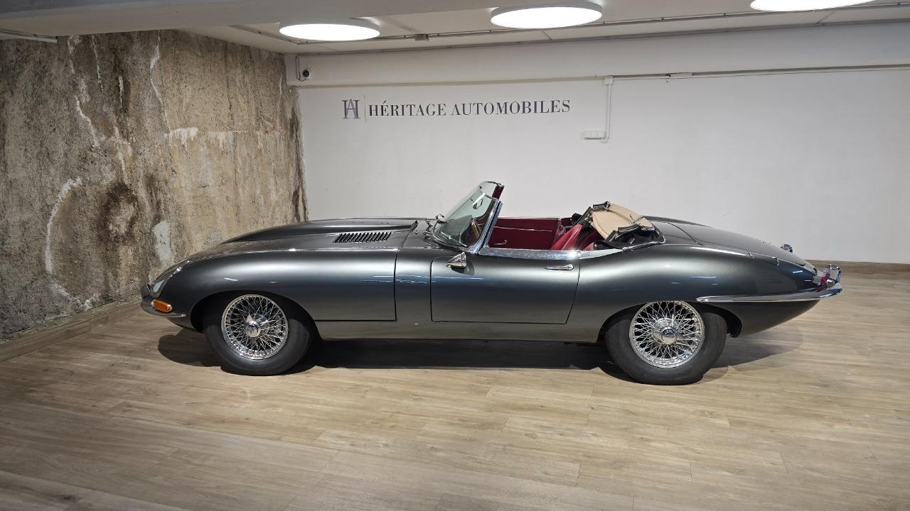 Jaguar Type E Série 1 Cabriolet de 1963 à vendre - voiture ancienne de ...