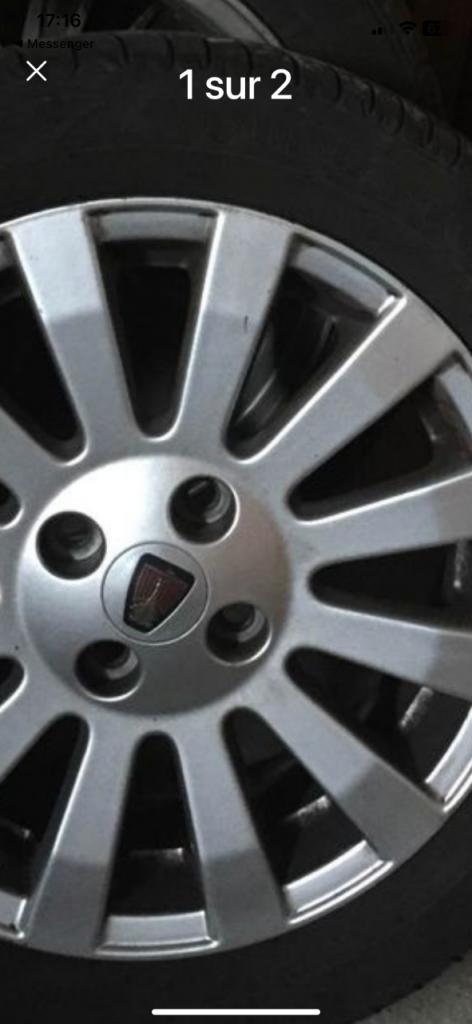 Jantes alu ROVER 25 à vendre