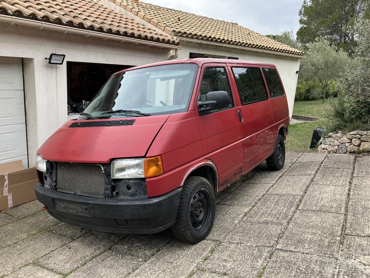 Volkswagen MULTIVAN T4 2.4 D de 1992 à vendre - utilitaire ancien de ...