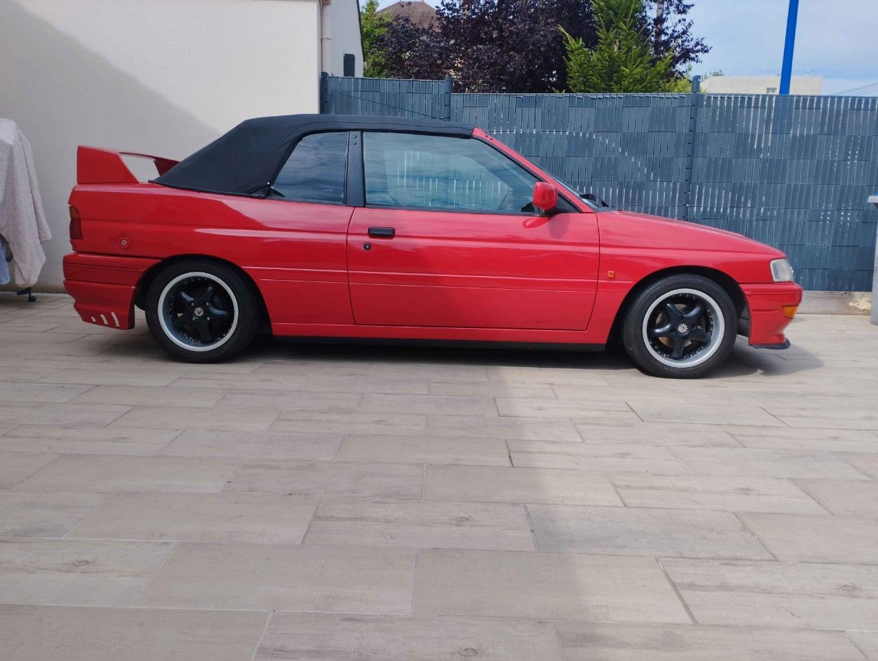 Ford Escort xr3i mk5 cabriolet de 1991 à vendre - voiture ancienne de ...