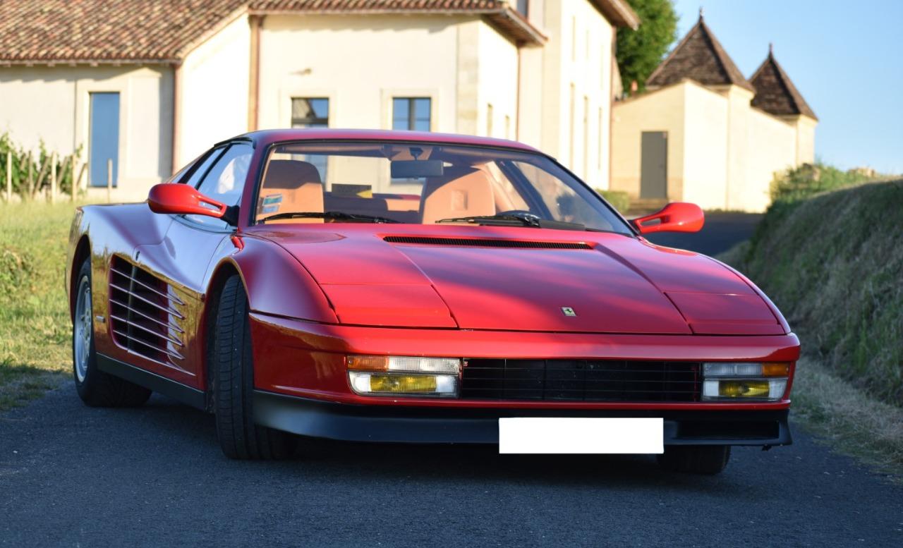 Ferrari Testarossa de 1990 à vendre - voiture ancienne de collection