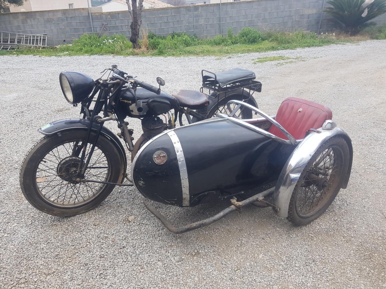 Peugeot P112 de 1936 à vendre - moto ancienne de collection