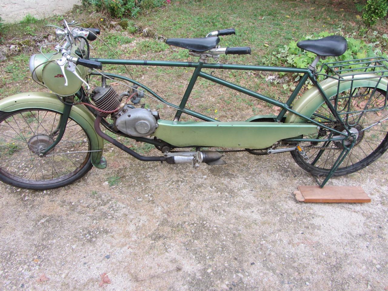Derny Derny tandem grand sport de 1955 à vendre - moto ancienne de ...
