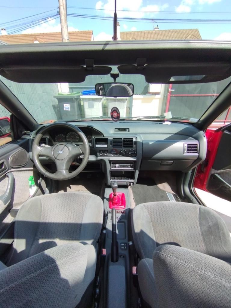 Ford Escort xr3i mk5 cabriolet de 1991 à vendre - voiture ancienne de ...