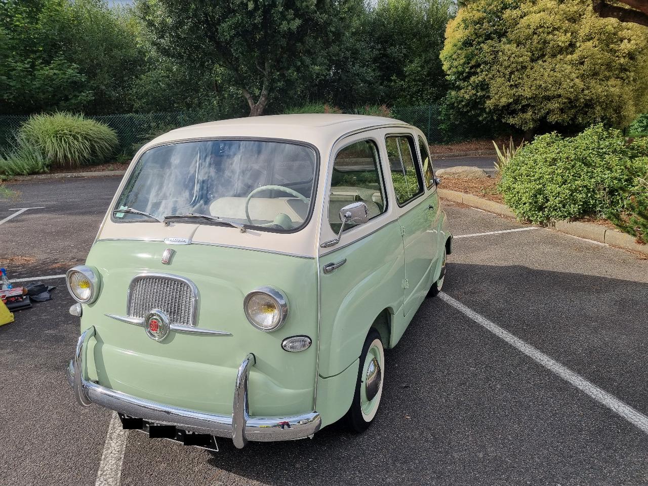 Fiat 600 Multipla de 1960 à vendre - voiture ancienne de collection