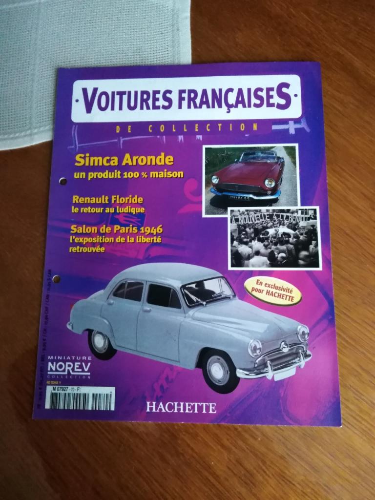 Miniature Simca Aronde de 1954 à vendre | Page 1888