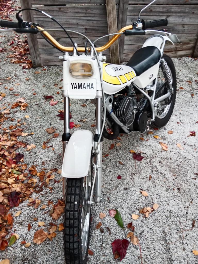 Yamaha TY 125 1K6 de 1980 à vendre - moto ancienne de collection