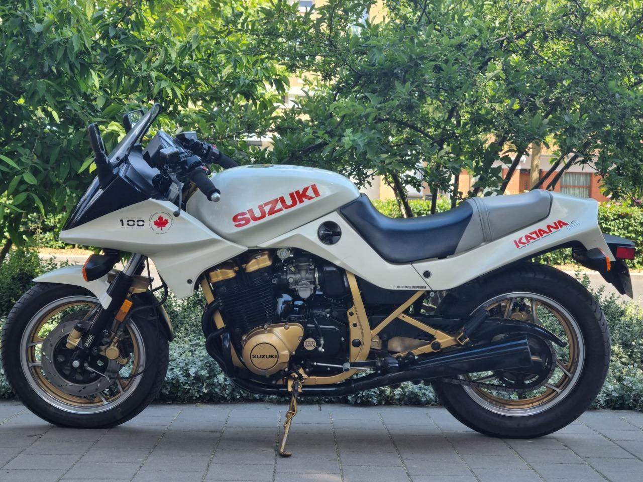 Suzuki Katana de 1984 à vendre - moto ancienne de collection