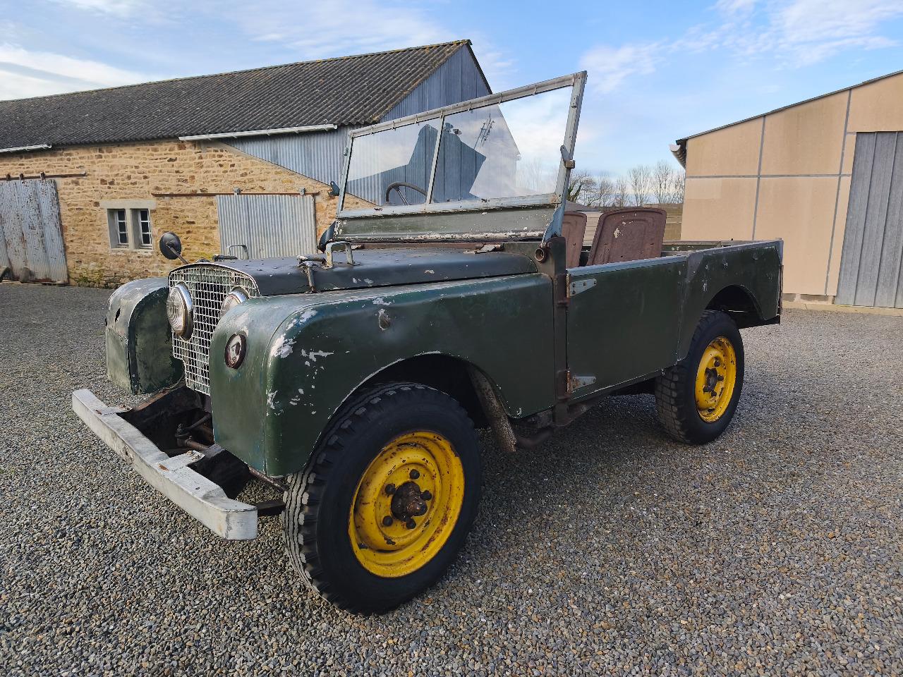 Land Rover serie 1 80 pouces de 1951 à vendre - voiture ancienne de ...