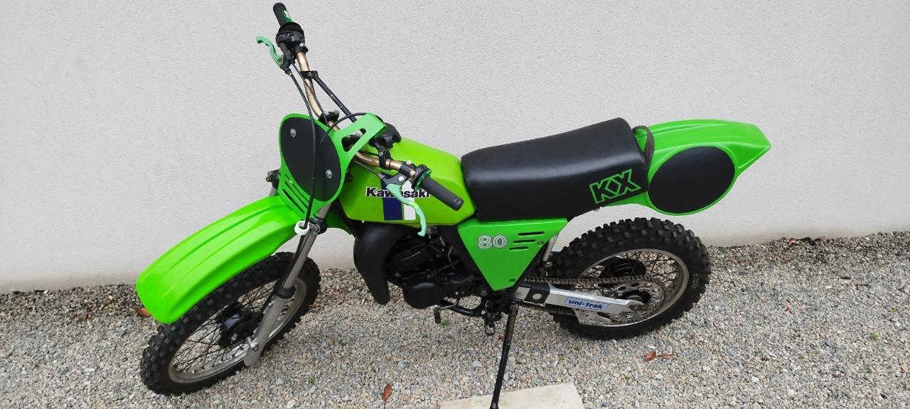 Kawasaki kx 80 1981 1982 80cc motocross de 1982 à vendre - moto ...