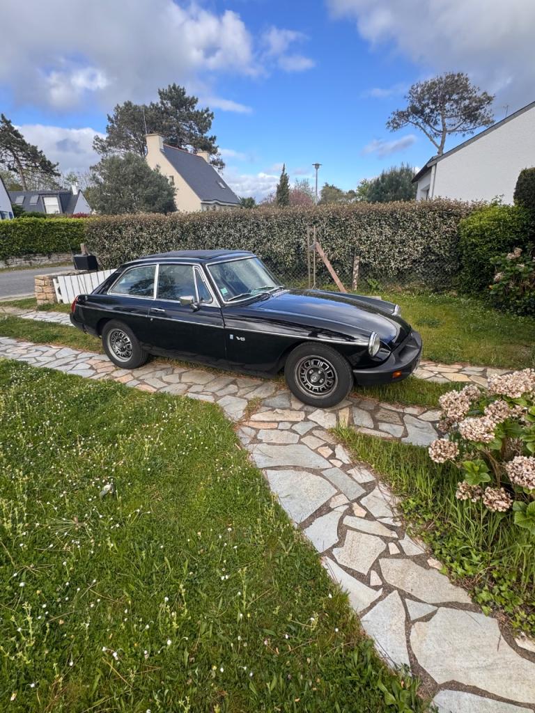 Mg MgB GT V8 de 1976 à vendre - voiture ancienne de collection