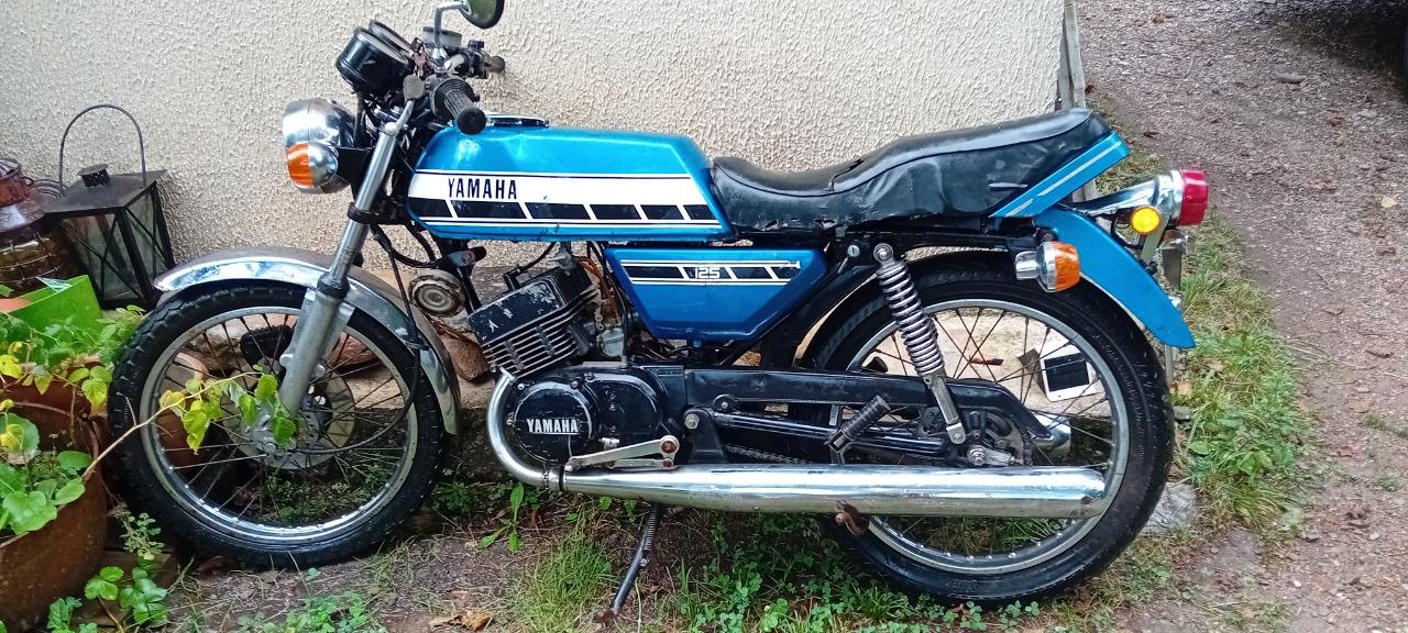 Yamaha RD 125 de 1978 à vendre - moto ancienne de collection