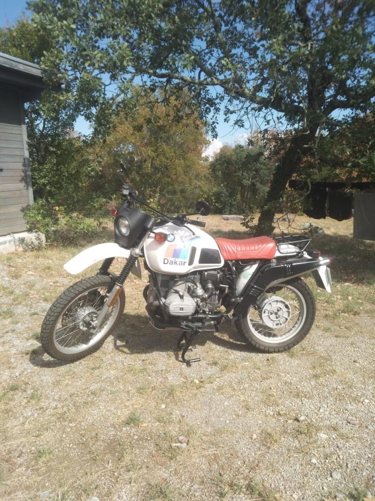 Bmw R80 GS de 1985 à vendre - moto ancienne de collection