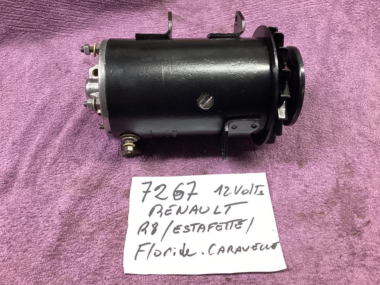 DYNAMO RENAULT 8 (R8) . Floride . Caravelle. à vendre