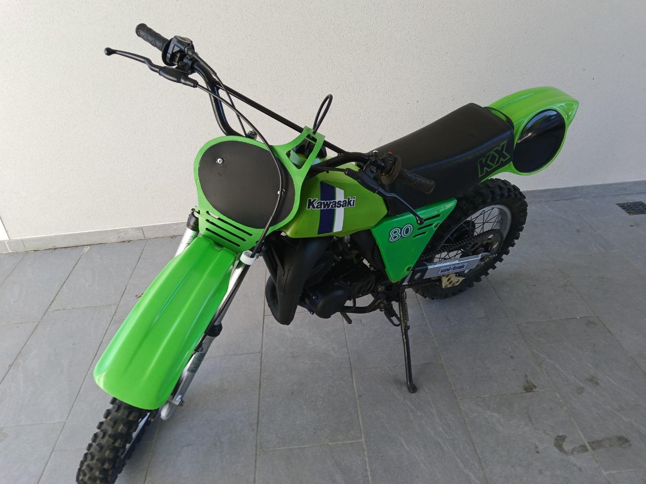 Kawasaki KX 80 de 1981 à vendre - moto ancienne de collection