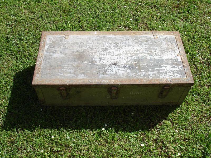 Caisse bois WW2 US Army Blacksmith equipment à vendre