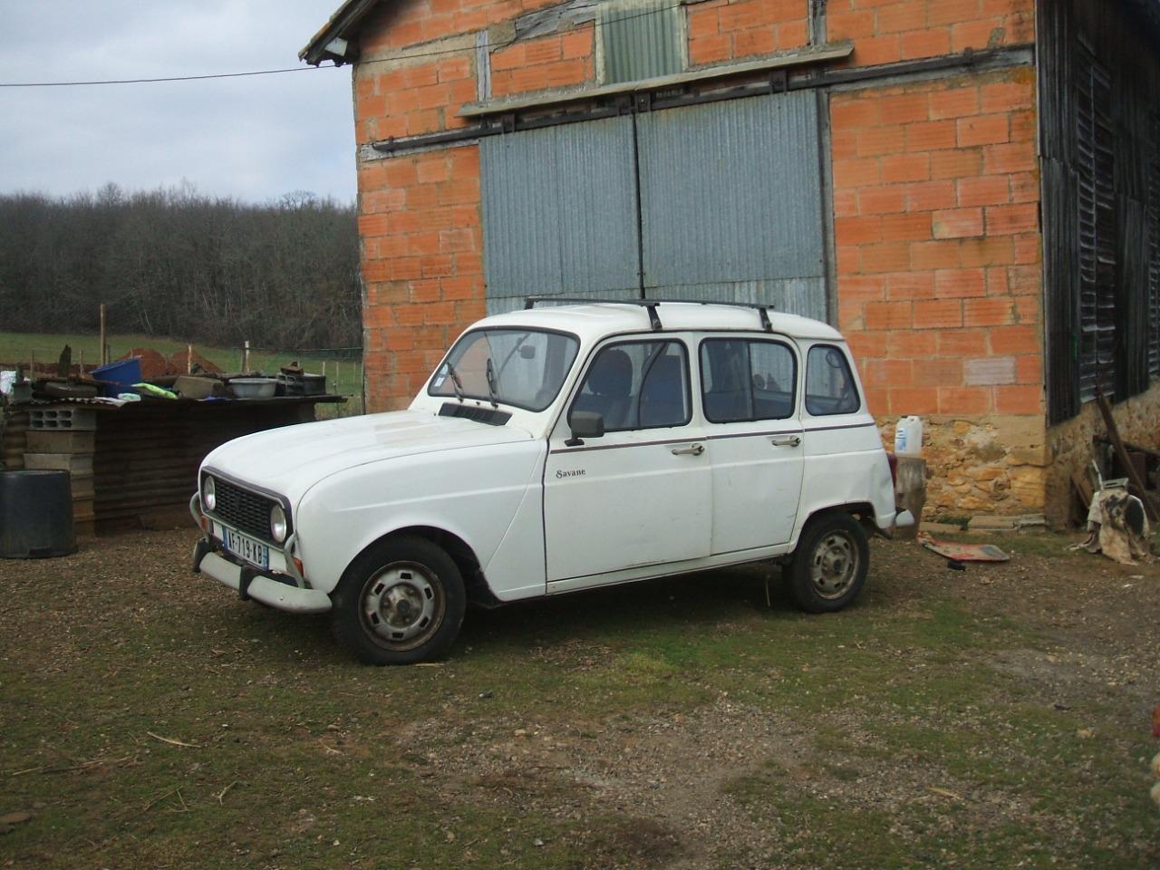 Renault 4 (R4) savane de 1987 à vendre - voiture ancienne de collection