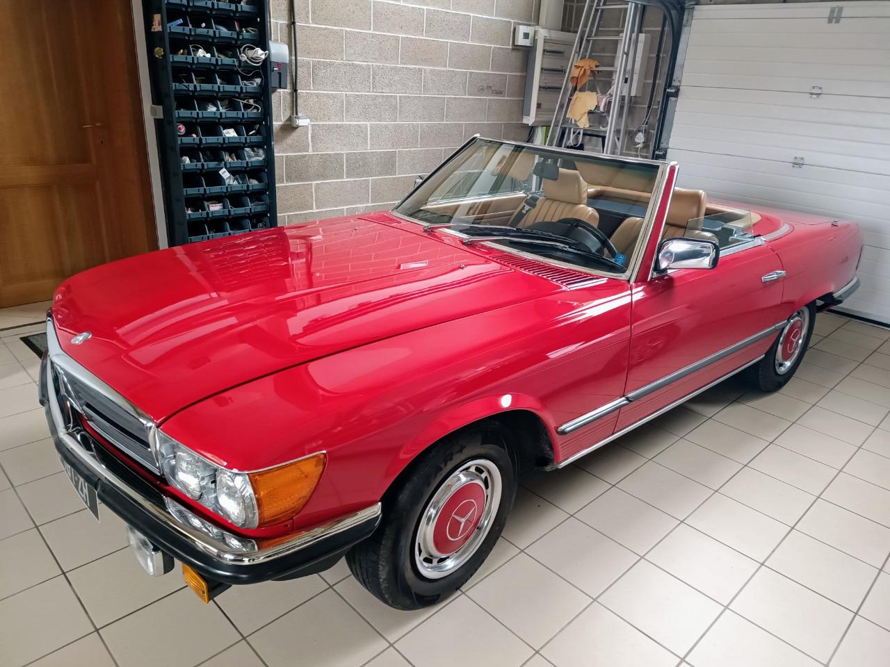 Mercedes 380 SL R107 cabriolet V8 de 1983 à vendre - voiture ancienne ...