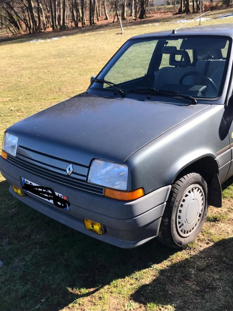 Renault Super 5 Spring de 1989 à vendre - voiture ancienne de collection